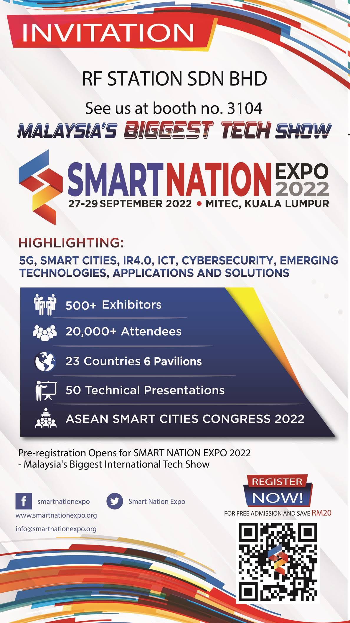 Smart Nation Expo 2022 - RF Station Sdn Bhd